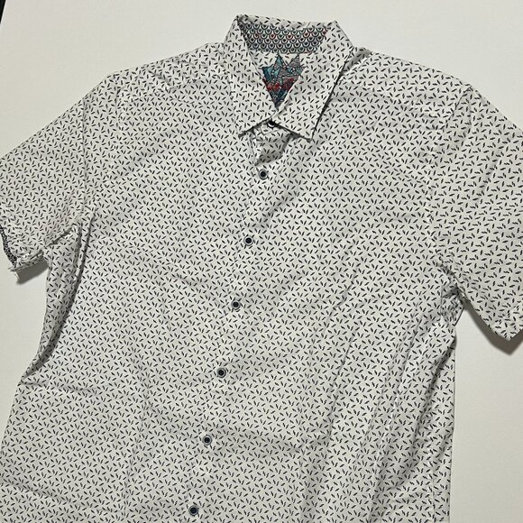 Robert Graham | Shirts | Robert Graham Shirt Short Sleeve Button Down ...